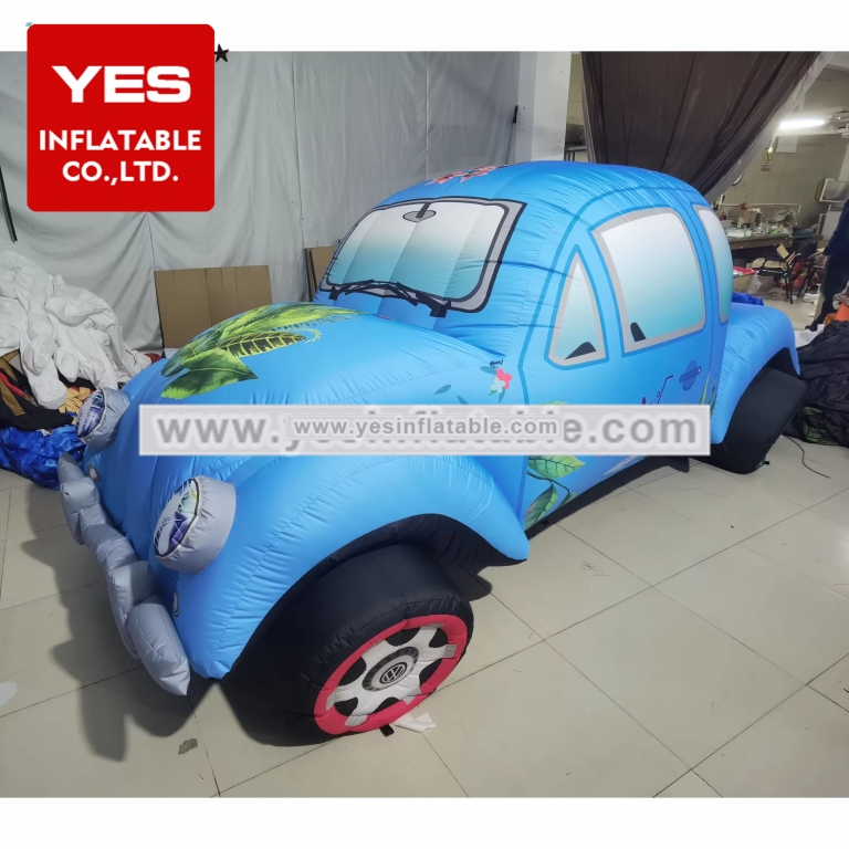 Hot Sale Inflatable Advertising Model Bule Inflatable Car - Yes ...